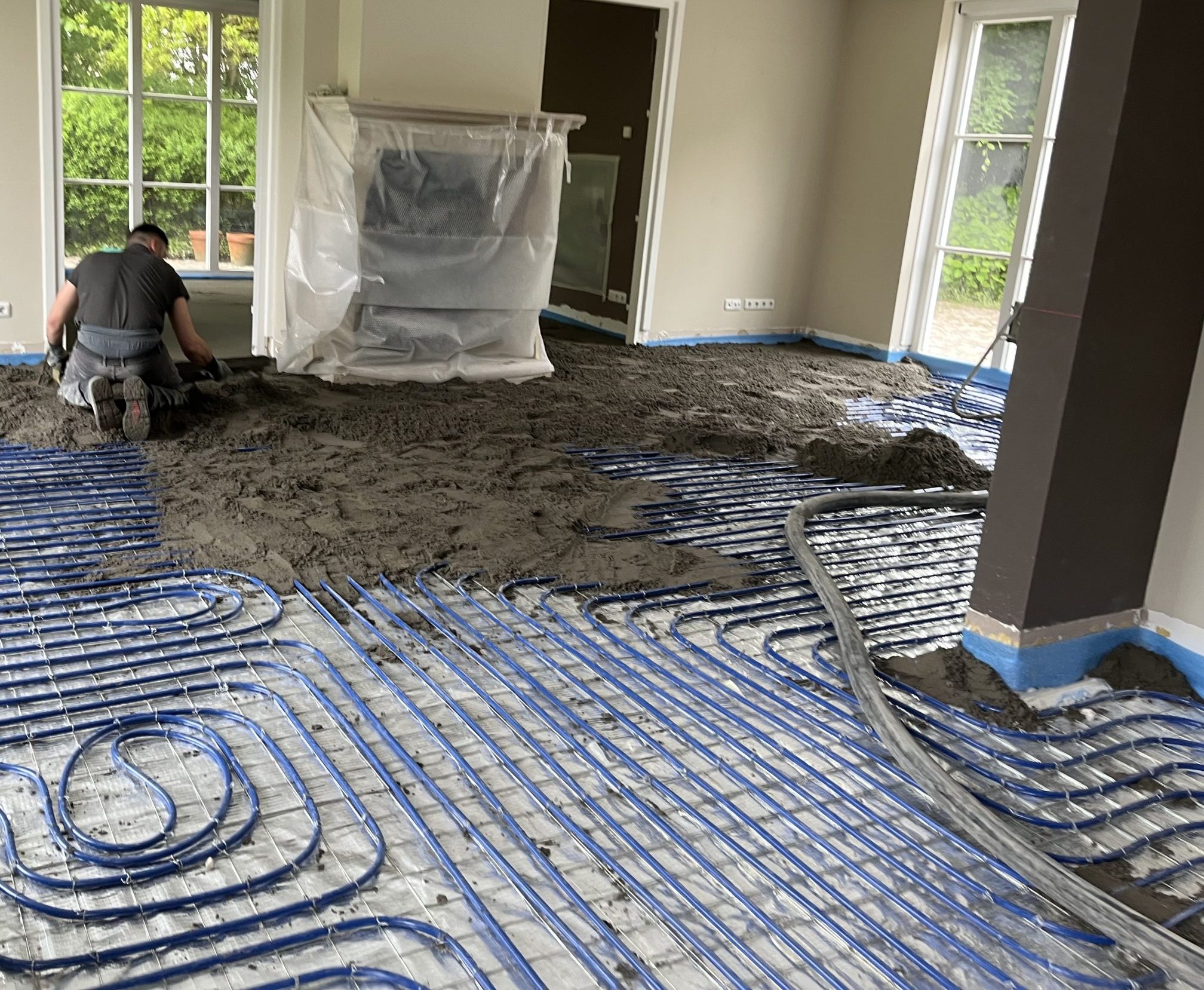 All-in-one solution van pvc vloer mét vloerverwarming | VloerX